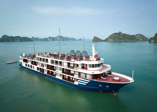 Aqua of The Seas Cruise in Halong Bay and Lan Ha Bay - Halong Bay ...