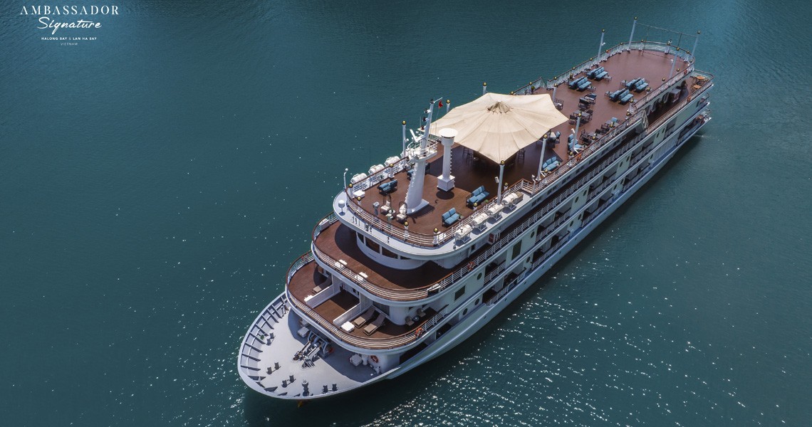 Ambassador Signature Cruise In Lan Ha Bay Halong Bay Halong Bay Cruise Deals
